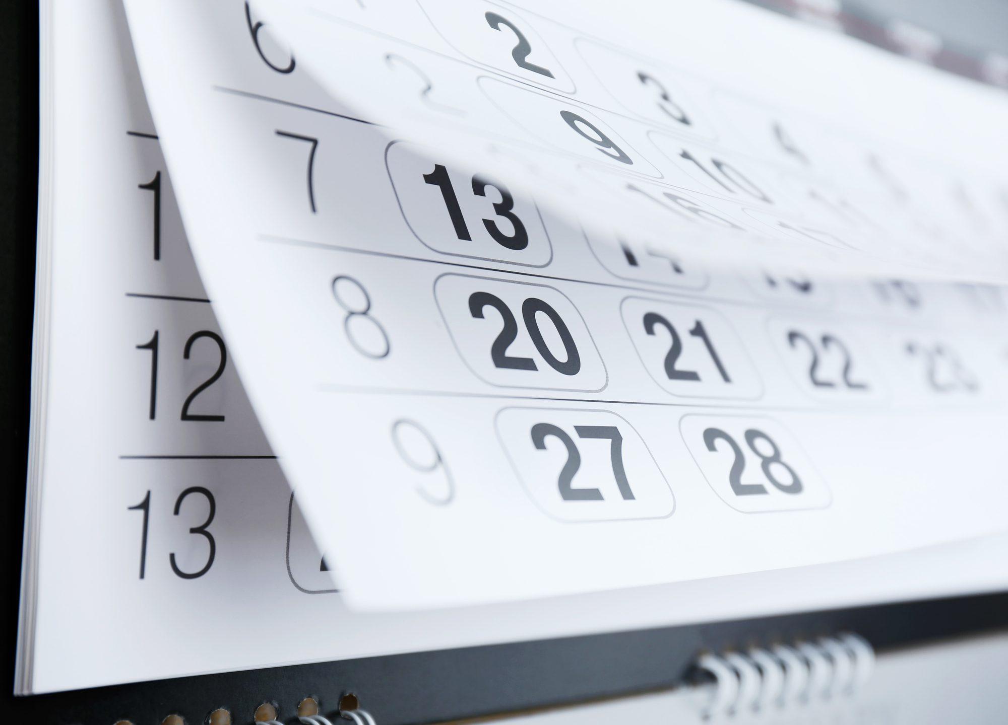 What Is The Average Amount Of Workdays In A Month Speeli